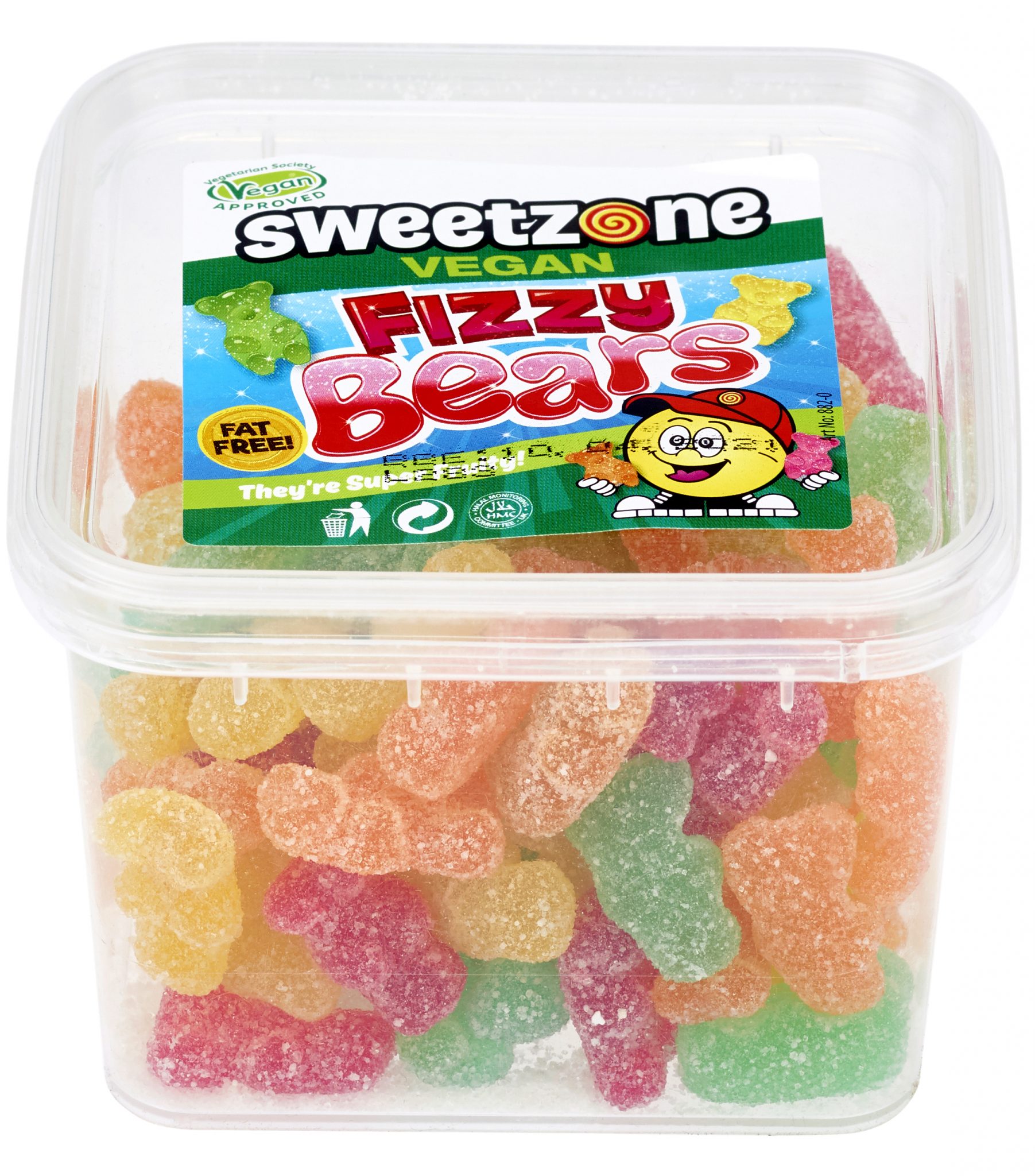 Vegan Fizzy Bears - Gummy Box - Halal Sweets & Gifts